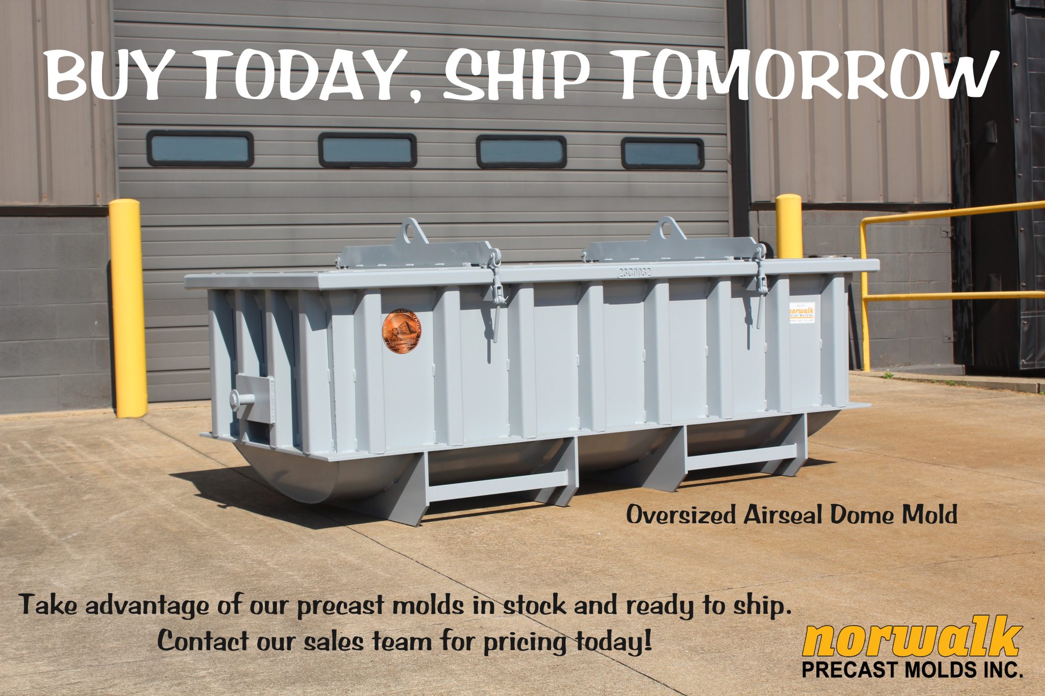 Buy Today, Ship Tomorrow - Norwalk Precast Molds