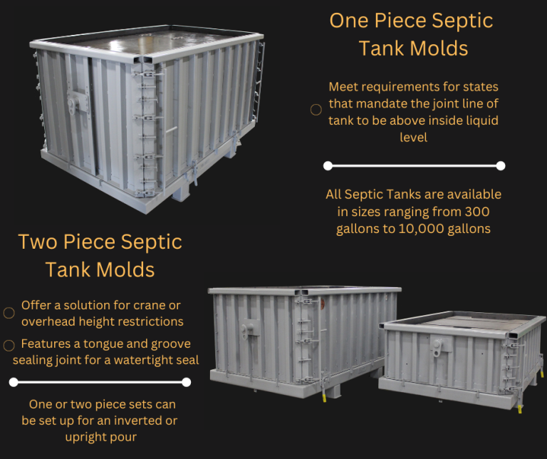 Septic Tank Molds - Norwalk Precast Molds