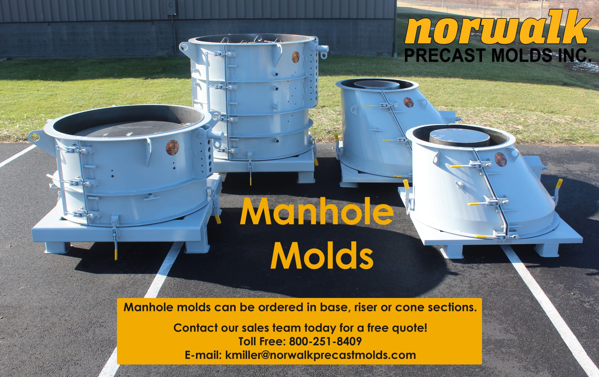 Manhole Molds - Norwalk Precast Molds